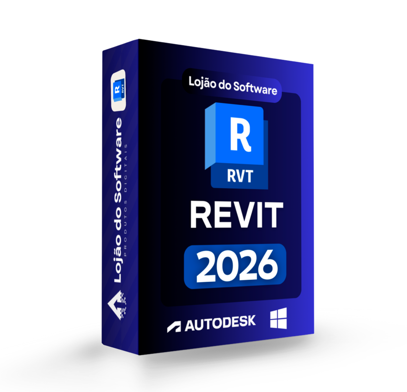Autodesk Revit 2026 Vitalício Envio Digital Imediato - Lojao do software